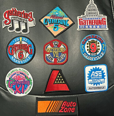 AutoZone Gathering Patches/etc. Very Rare Hard to Find | eBay