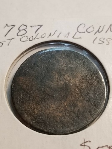 1787 Connecticut Copper Colonial Coin Rare! | eBay