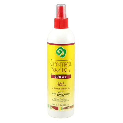 Control Wig Spray 3-in-1 Formula 12oz For Natural & Synthetic Hair ...