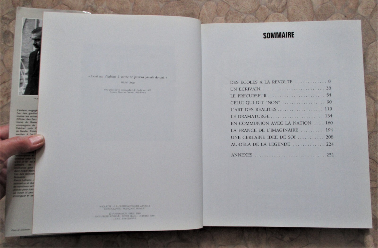 DE GAULLE - UN PORTRAIT par Pierre LEFRANC - LIVRE ANCIEN- HISTOIRE ...