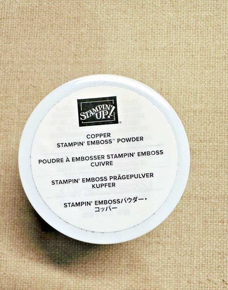 Stampin' Emboss Copper Powder - retired - Stampin' UP! | eBay