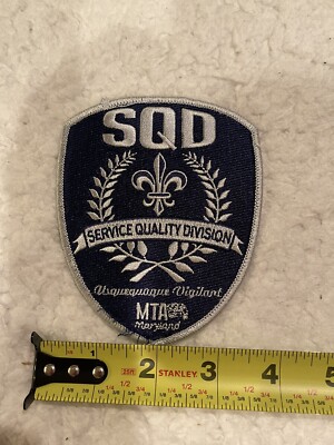 MTA service quality division patches | eBay