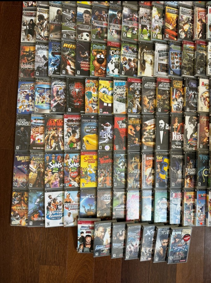 Sony PSP Authentic 500+ Video Games Collection *Pick and Choose Your ...