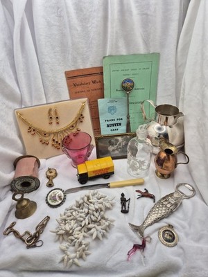 Vintage Antique Curiosity Collectables Job Lot Bundle Collection ...