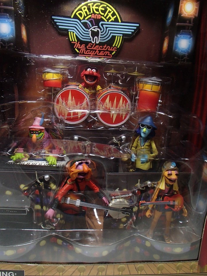 2020 SDCC Exclusive MUPPETS ELECTRIC MAYHEM Deluxe FIGURE SET Diamond ...