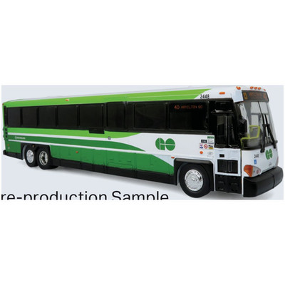 Iconic Replicas 1:50 Scale MCI D4500CT Coach: Go Transit ABS Plastic ...