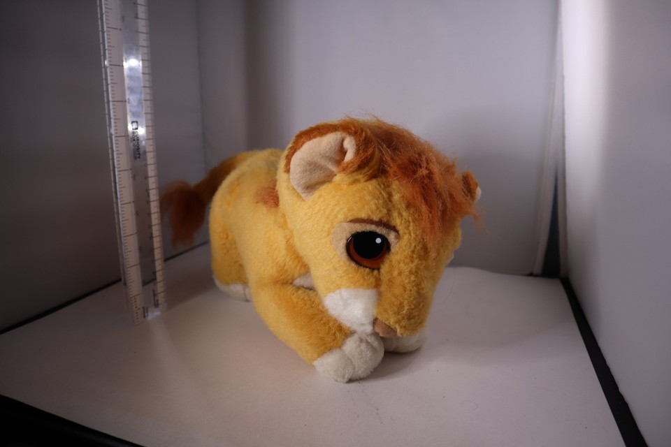 1994 DISNEY LION KING GROWING UP SIMBA MANE CHANGING MUFASA STUFFED ...