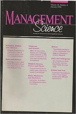 Management Science: Journal of the Institute of Management Sciences ...