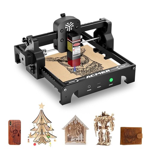 Laser Engraver S1 2.5W Portable Laser Cutter and Engraver CNC Machine ...