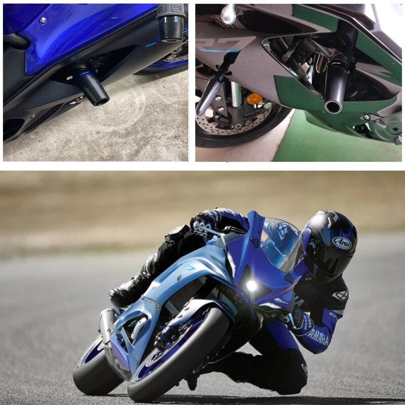 YZFR7 CNC Frame Sliders Crash Protector For YAMAHA YZF-R7 2021-2024 | eBay