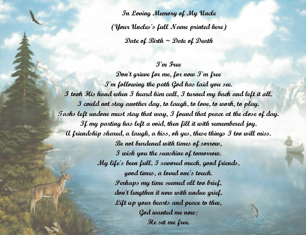 In Loving Memory Of My Uncle Quotes 150+ Best Uncle Quotes From Niece