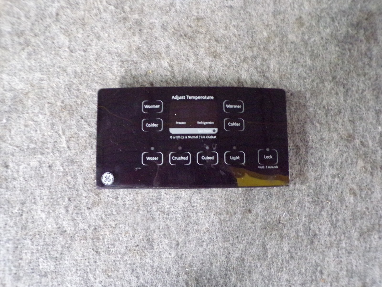 WR55X23210 GE REFRIGERATOR DISPENSER DISPLAY WITH CONTROL BOARD | eBay