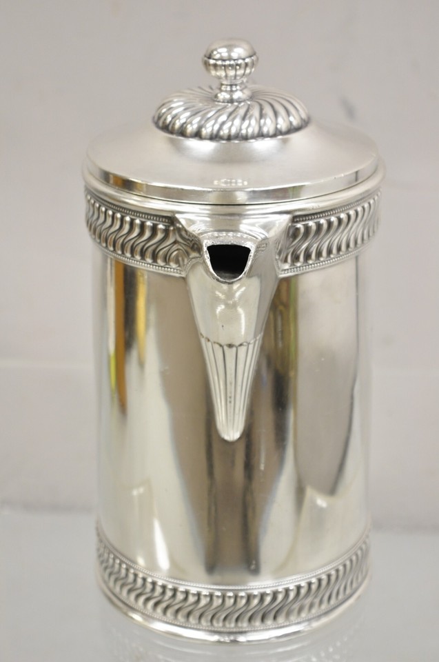 Antique Victorian US Navy International Silver Ice Water Pitcher w ...