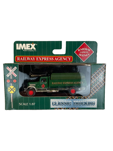 HO 1/87 IMEX Model Co. Die-Cast Railway Express Agency Tanker Truck ...