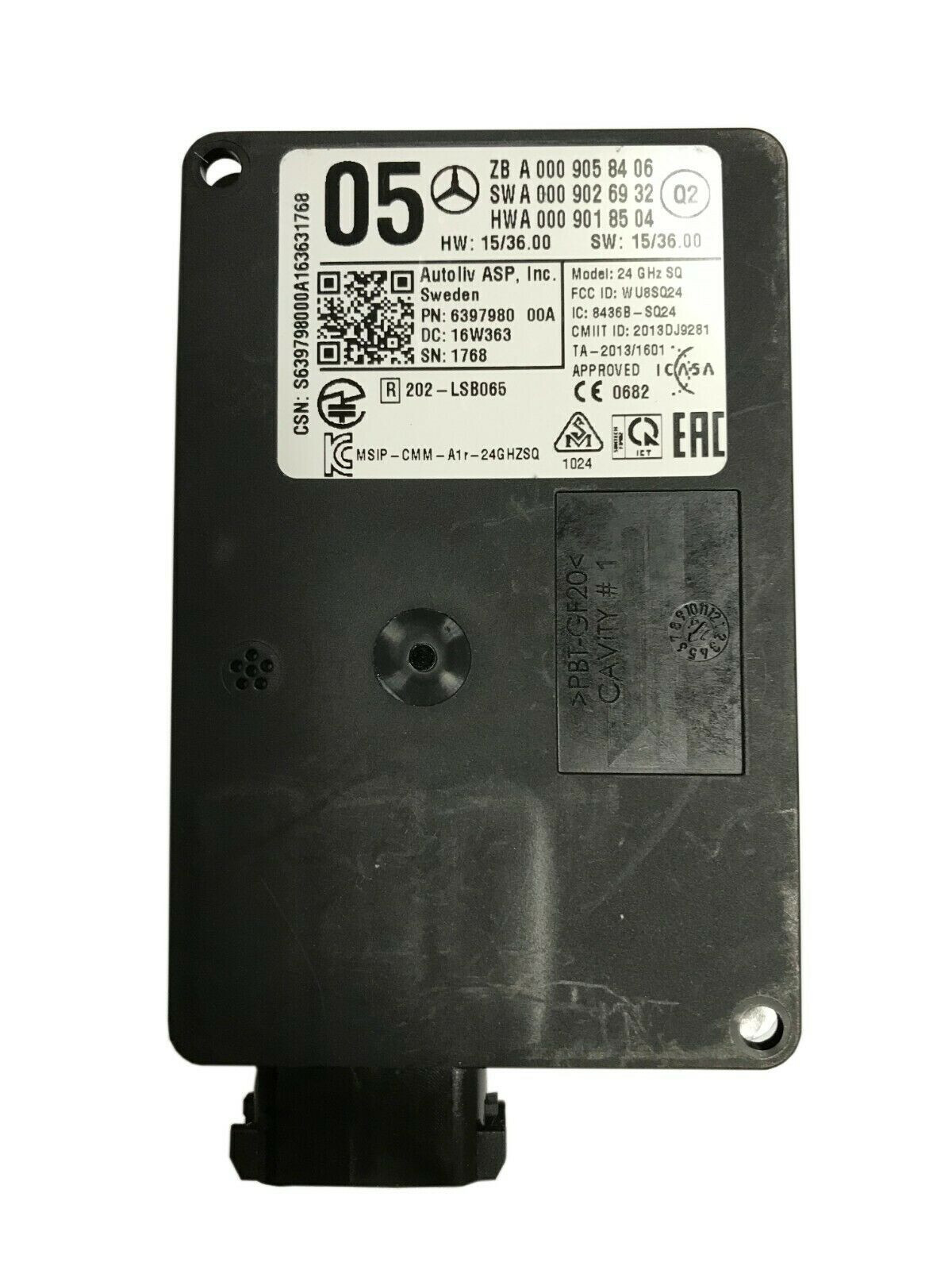 RADARSENSOR MERCEDES SENSOR RADAR ML GL GL GLS W166 W292 GLA W156 W176 ...