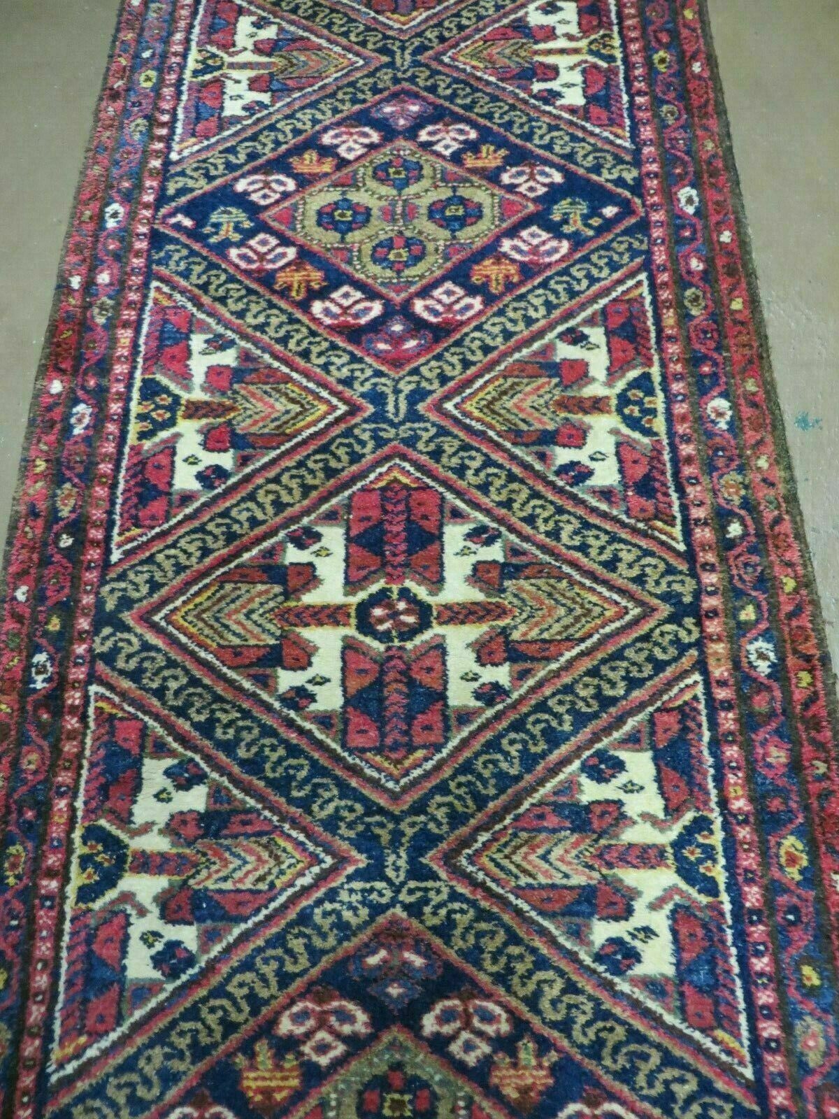 2' 6" X 9' Antique Handmade Turkish Anatolian Wool Runner Rug Nice | eBay