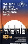 Walker's Building Estimator's Reference Book 9780911592238 | eBay