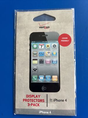 iPhone 4 screen protector Verizon Display Screen Protectors for iPhone ...