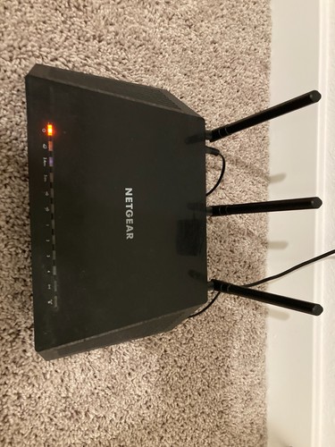 NETGEAR AC1750 Dual-Band Smart WiFi Router R6400 w/ Adapter Tested ...