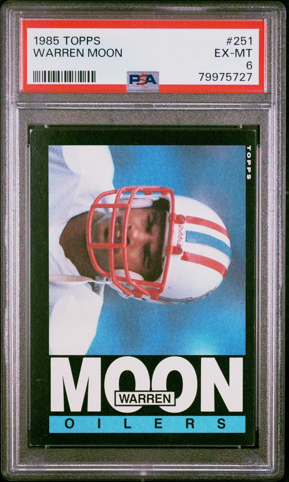 1985 TOPPS #251 WARREN MOON ROOKIE RC PSA 6 | eBay