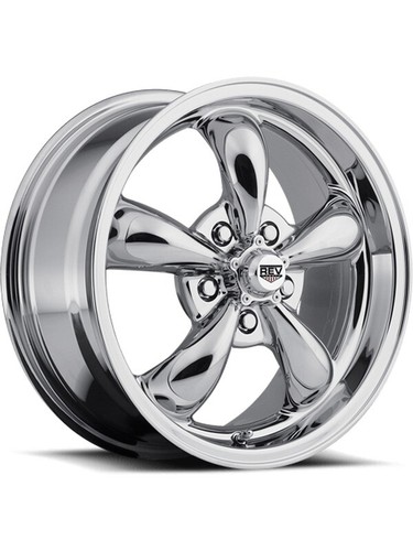 REV Wheel 100 Classic Series 15x8 5x4.75 0 Offset Chrome (100C-5806100 ...