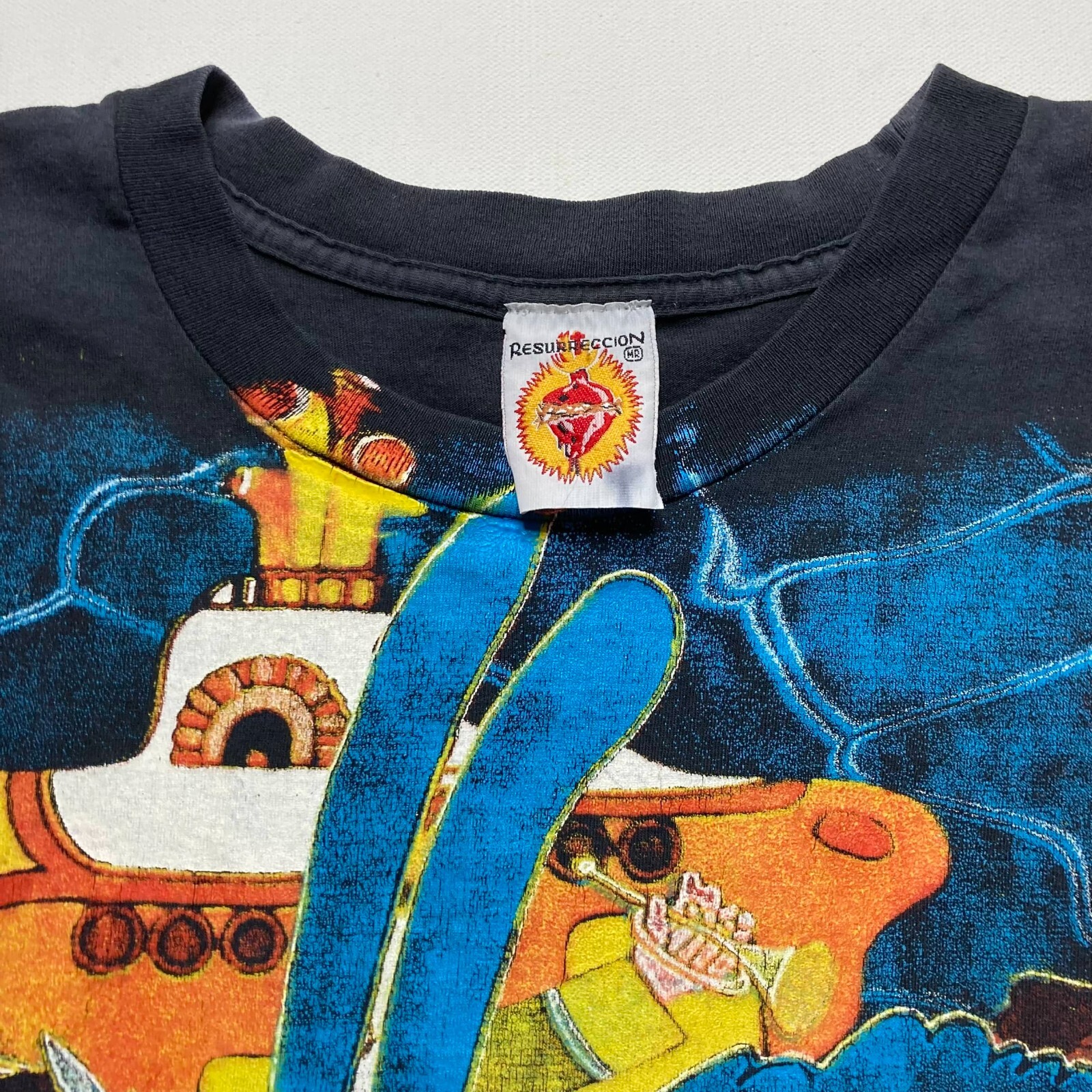 Vintage LATE 90S BEATLES ANTHOLOGY ALL OVER PRINT Mexican Bootleg Band ...