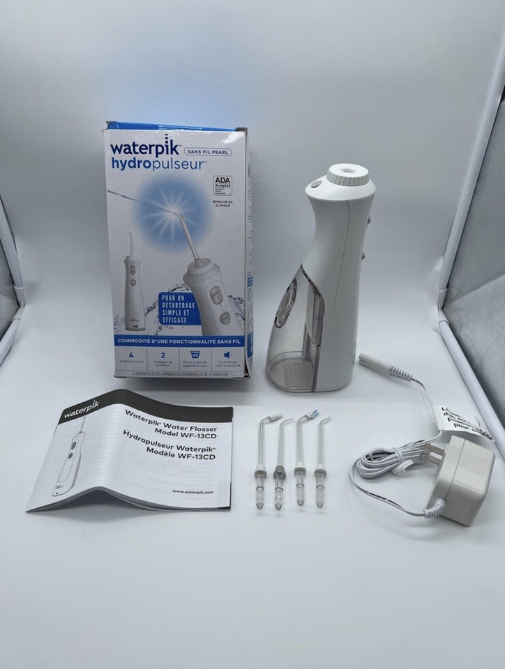 Waterpik - Water Flosser Cordless Convenience - Model: WF-13CD010 ...