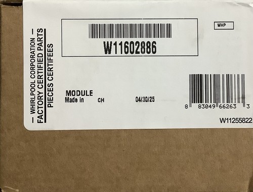Genuine OEM Whirlpool Refrigerator LED Light Module W11602886 | eBay