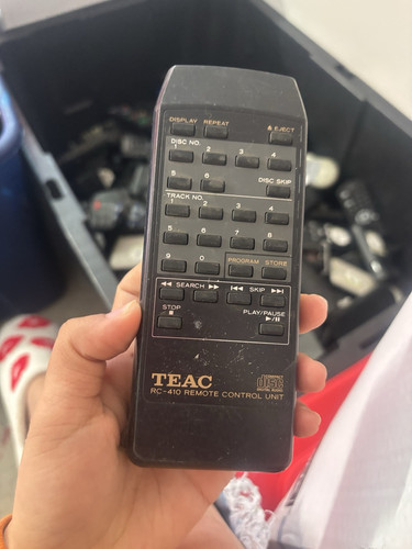 Original Teac RC-410 Remote Control Unit For 6 CD Player Genuine OEM | eBay