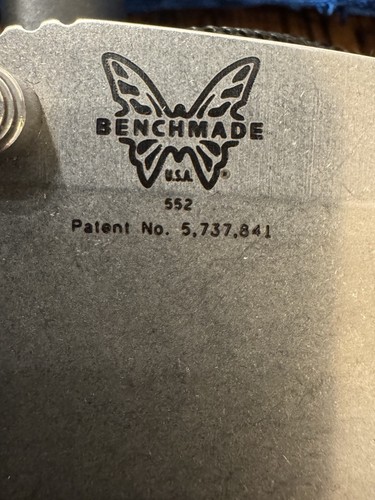 Benchmade 552 full sized Doug Ritter Griptilian. RARE | eBay