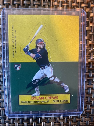 2025 Topps 64SU-4 Punch Out Card Dylan Crews R.C. | eBay
