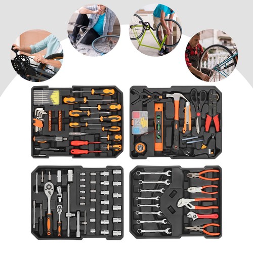 Trolley Case Tool Box Set Household Hand Tool Kit Mixed Hand Tool Kit ...