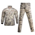 Men Army Military Uniform Camouflage Tactical Suit Shirt Coat Pant Set ...