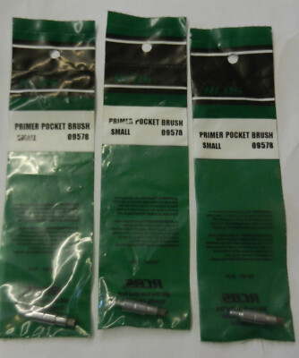 RCBS Primer Pocket Brush, SMALL; Replacement Brush, NO HANDLE; 3 Pk ...