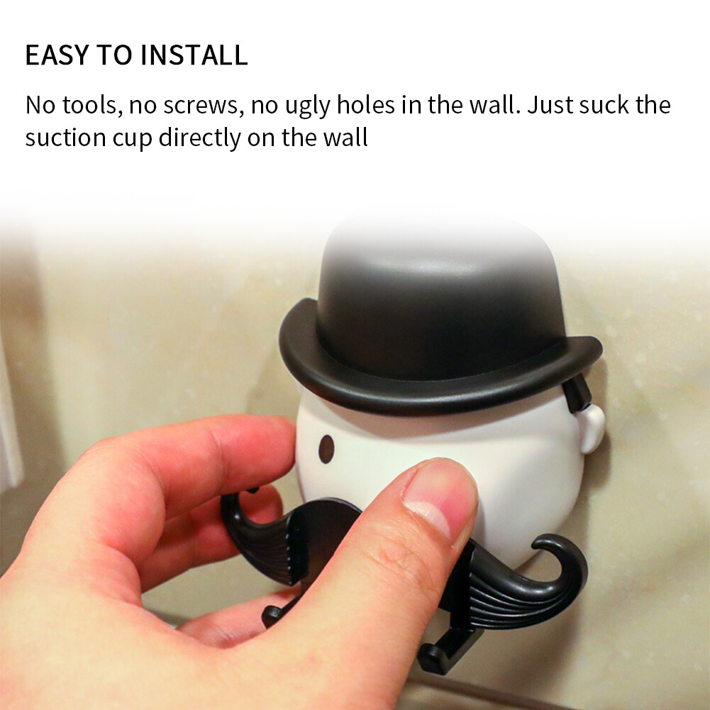 Home Suction Cup Practical Razor Holder Wall Mounted Durable Self ...