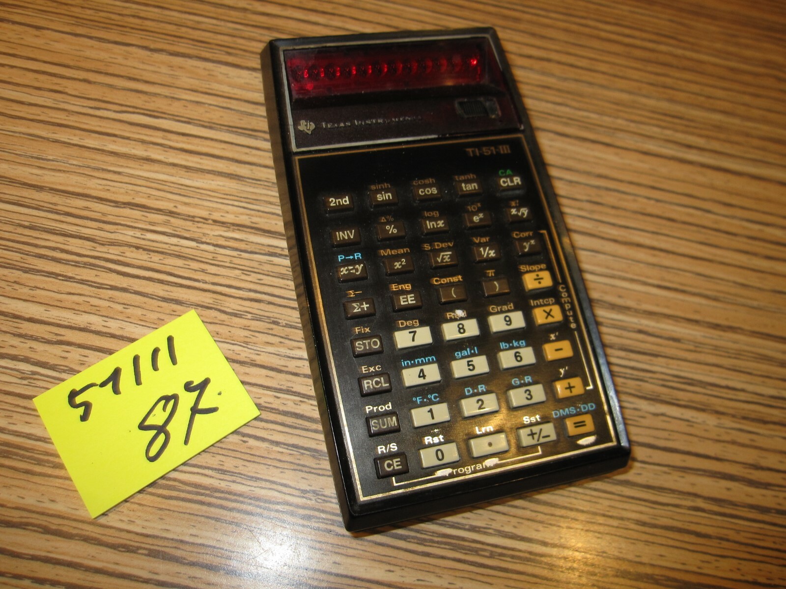 Taschenrechner Alt TEXAS INSTRUMENTS TI 51 III 3 (87) | eBay.de