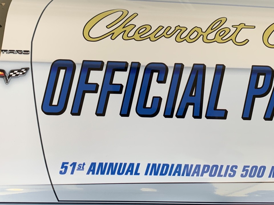 WOW!Indy Car Racing 500 Pace Car 1967 Chevy ss Camaro Race Car Door ...