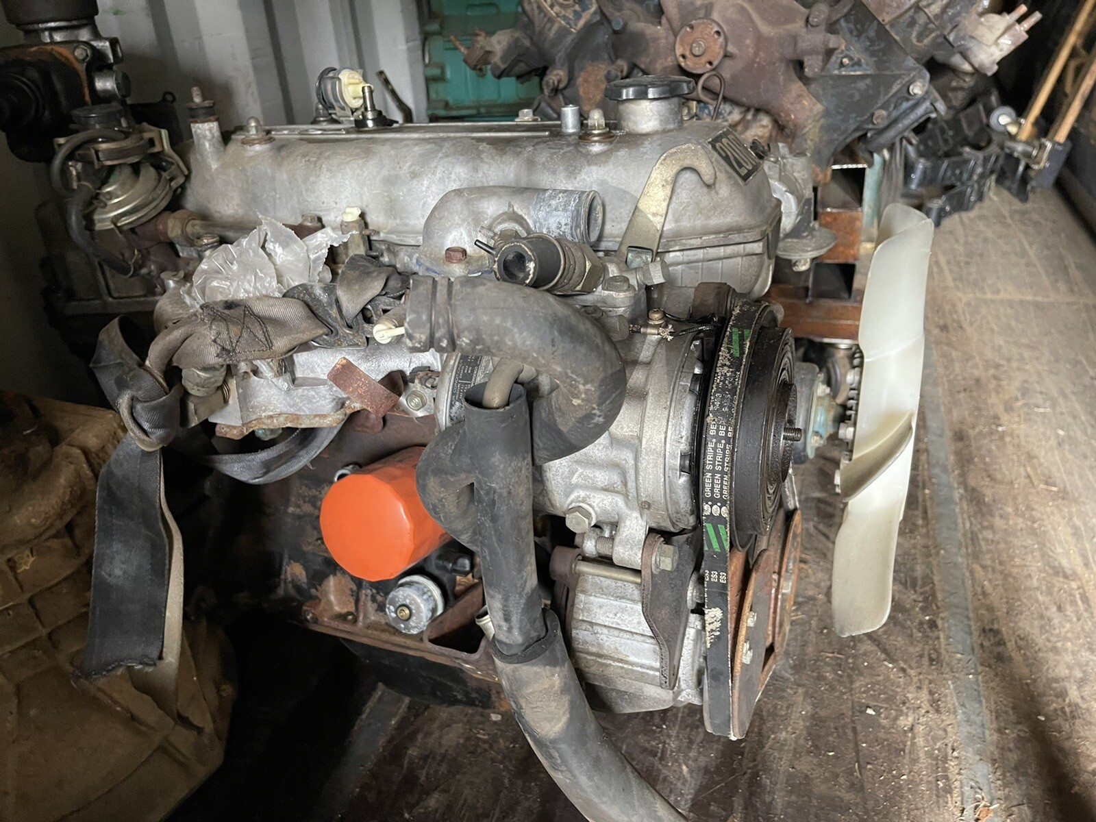 Toyota 20R motor with AC bracket | eBay