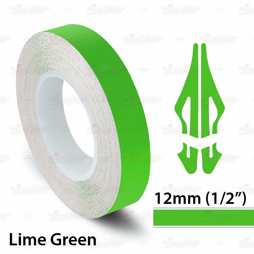 12mm 1/2" Roll PIN STRIPE Car Striping Trim Body Line TAPE Decal Vinyl ...