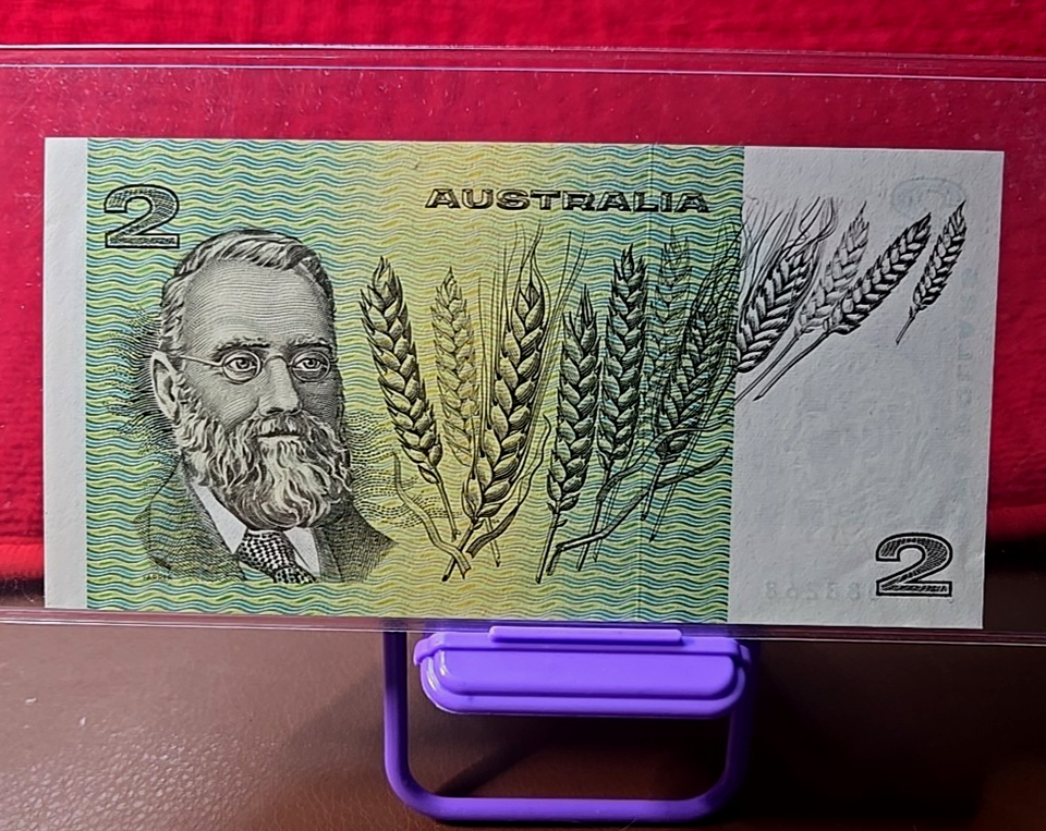 AUSTRALIA 2 Dollars 1979, P-43c, Knight / Stone Signatures, Pack Fresh ...