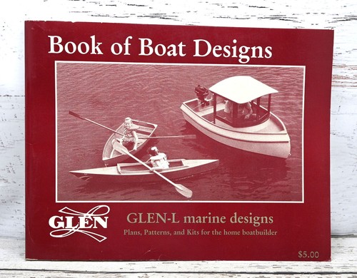 Vtg Book of Boat Designs GLEN-L Marine Designs Plans Patterns Kits | eBay