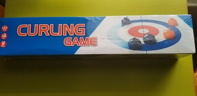 Tabletop Curling Game Compact Curling Board Game Portable Mini Tabletop ...
