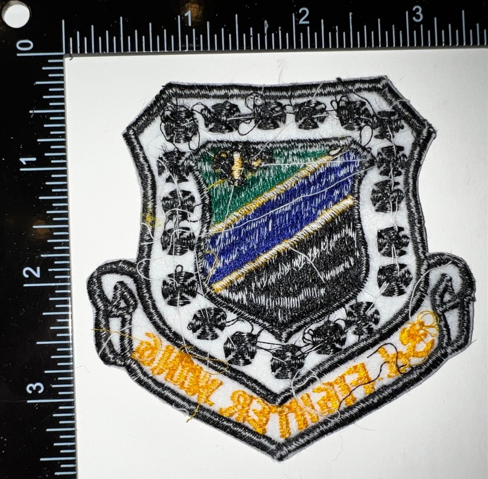 USAF US Air Force 3rd Fighter Wing THEATER MADE Patch | eBay