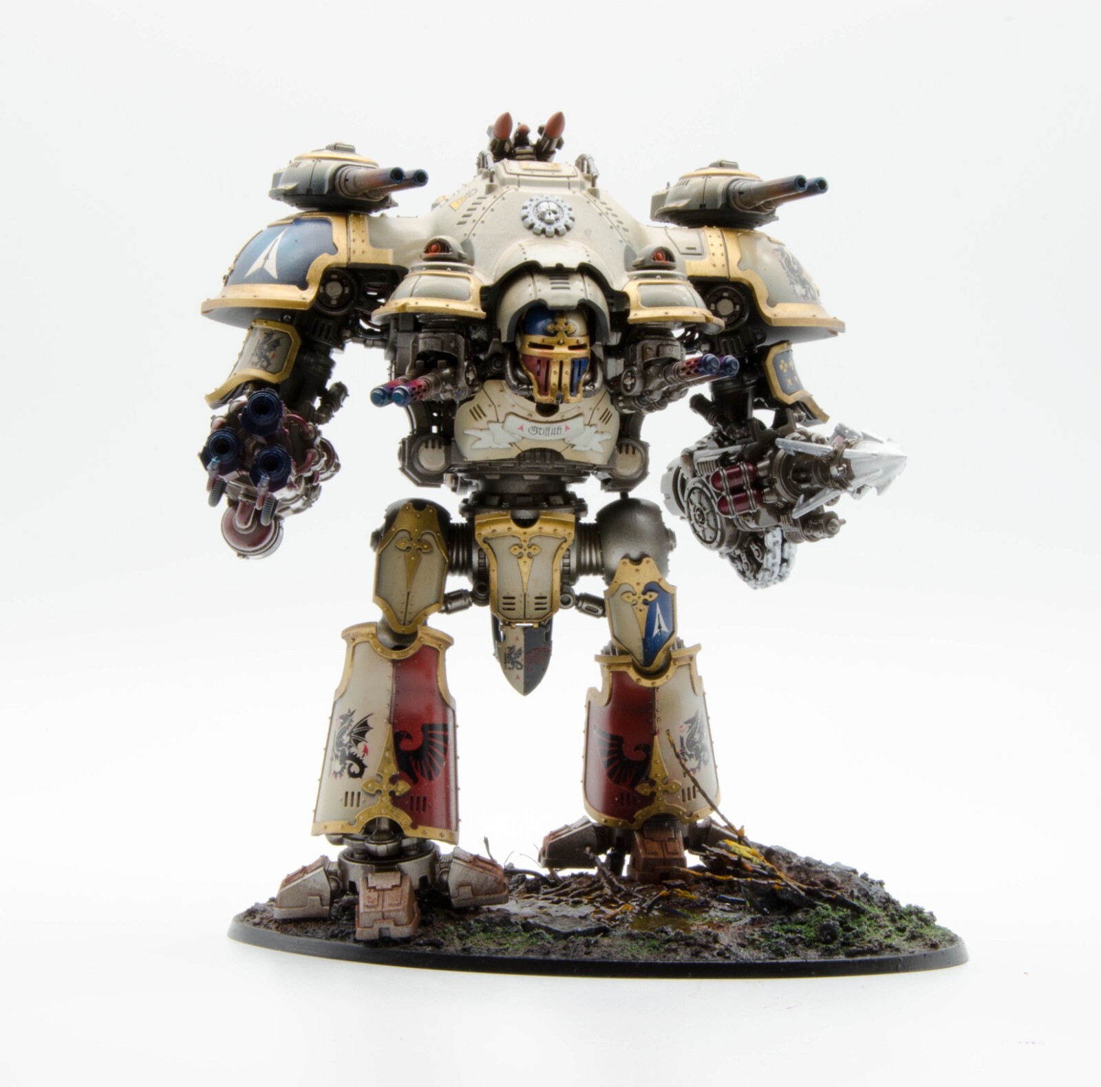 Warhammer 40k Imperial Knights Valiant House Griffith Commision | eBay