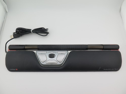 WORKING Contour Design RollerMouse RED Ergonomic Mouse - RM-RED USB | eBay