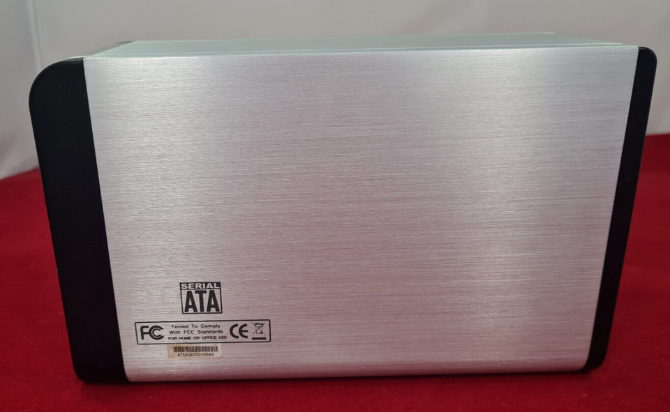 External Twin SATA Drive Unit. USB or E Sata connections. SERIAL ATA | eBay