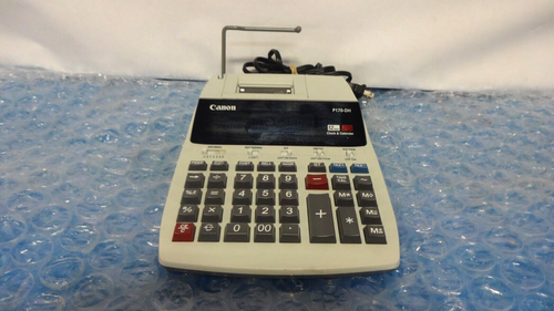 CANON P170-DH DDESKTOP PPRINTING CALCULATOR LARGE SCREEN. | eBay