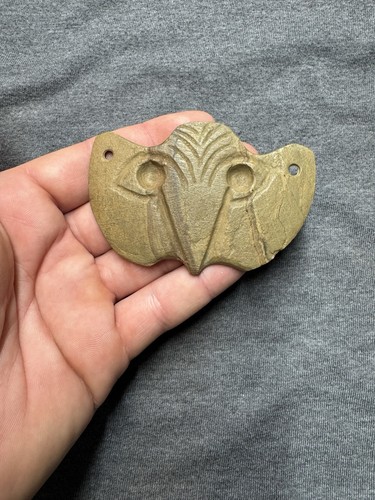 Indian Artifacts Engraved Drilled Owl Pendant Arrowheads | eBay