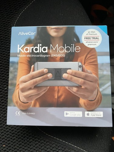 Kardia Mobile EKG Monitor AliveCor Personal ECG Heart Rate Monitor ...