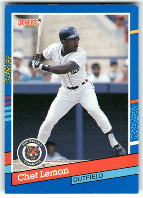 Chet Lemon 1991 Donruss Baseball Excellent | eBay